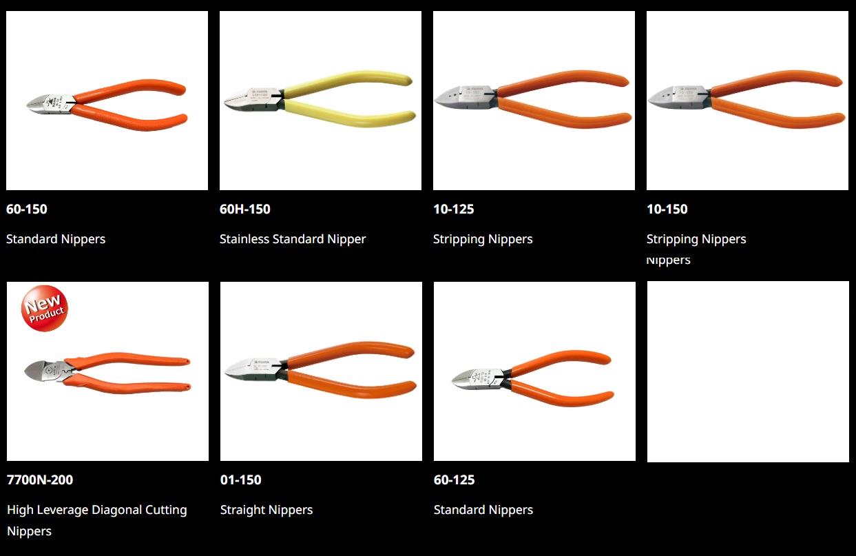 Ichiban Precision Sdn Bhd - Fujiya - Fujiya Diagonal Cutting Pliers, Micro Diagonal Cutting ...